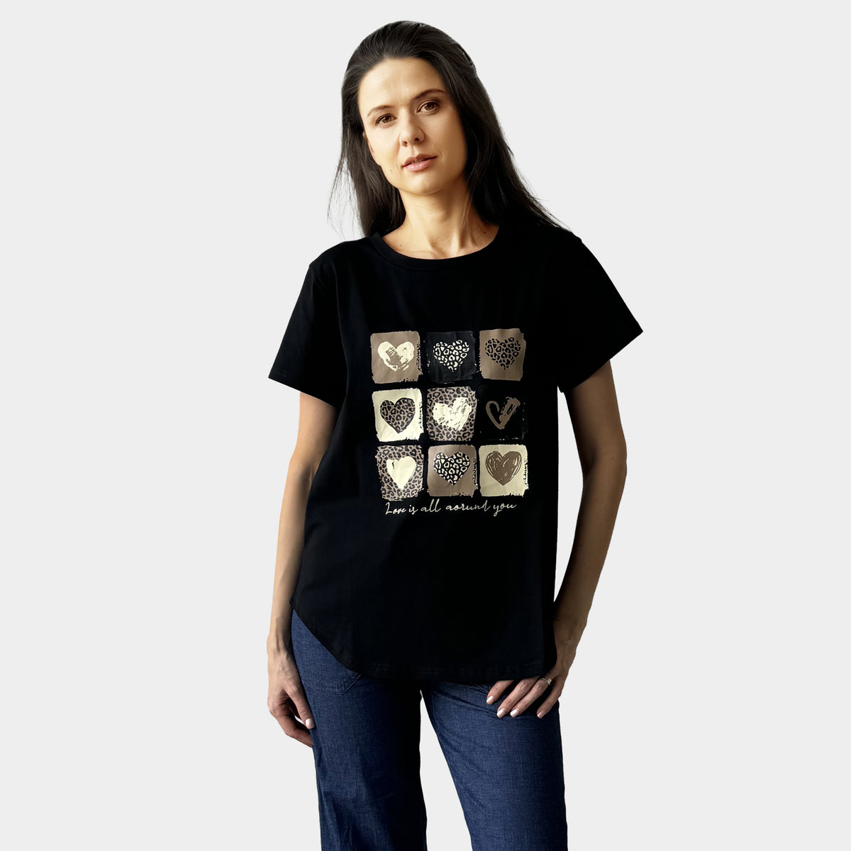 AM24053 MULTI PRINT TEE – Amyic