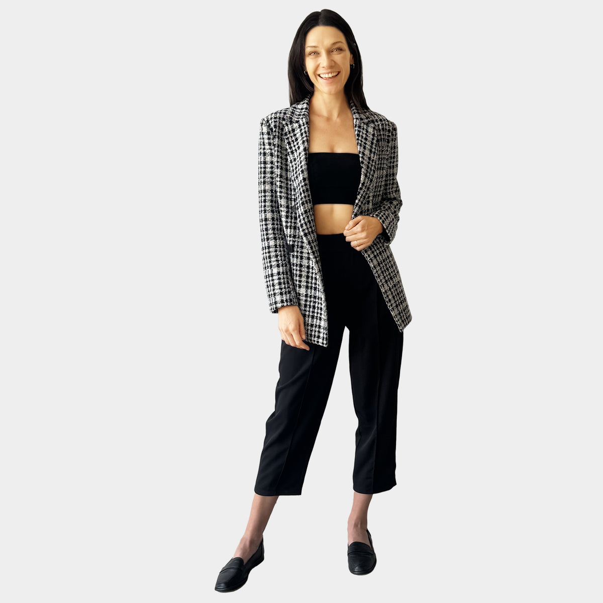 AM023079 TAPERED LEG PANT – Amyic